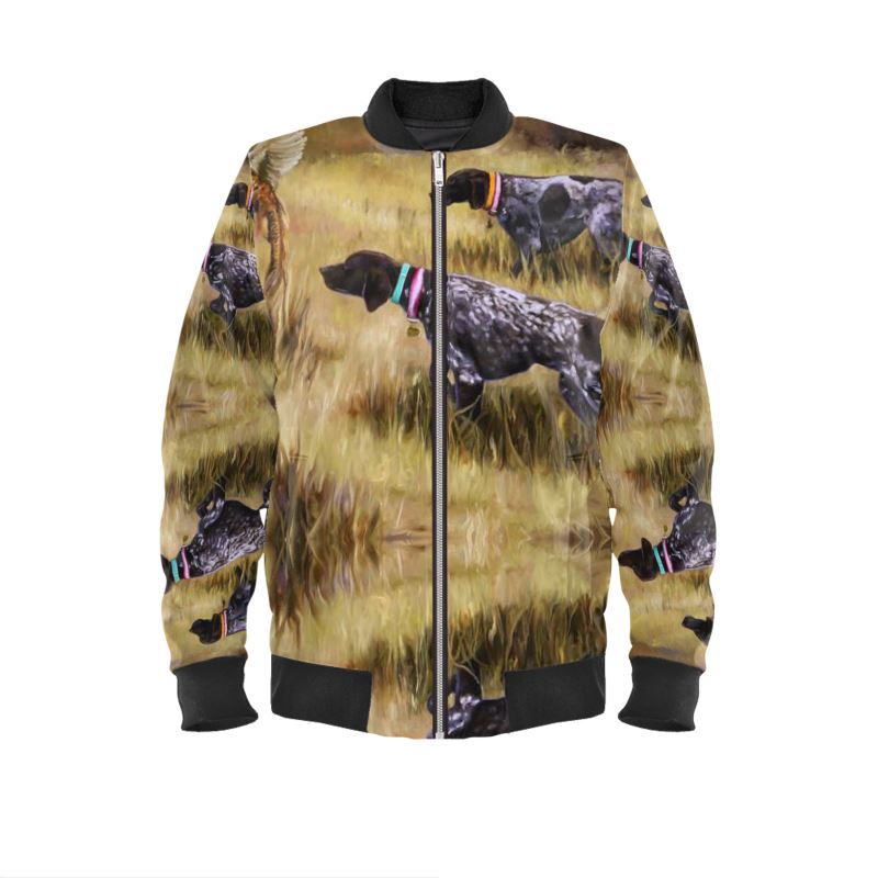 German Shorthair Pointer Bomber Jacket – weimar-design-studio