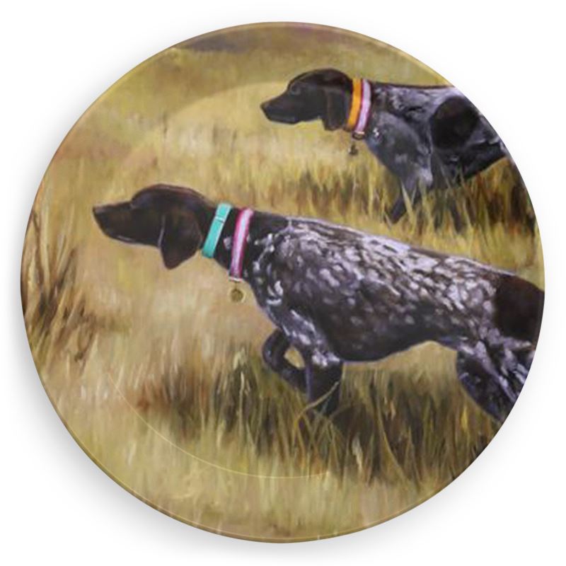 German Shorthair Pointer Party Plates – weimar-design-studio